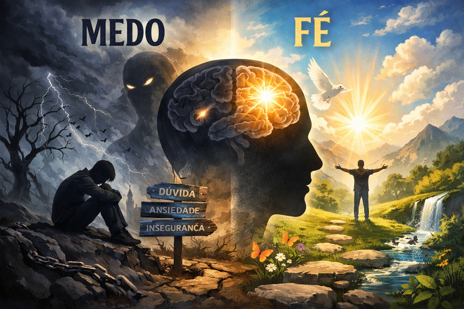 O Equilíbrio Entre o Medo e a Fé – Núcleo Mata Verde